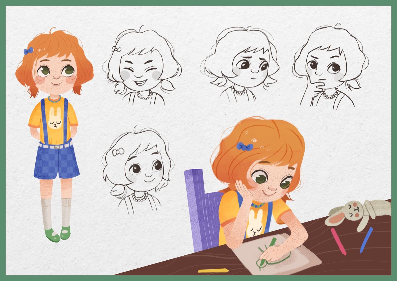 ArtStation - Kid character design