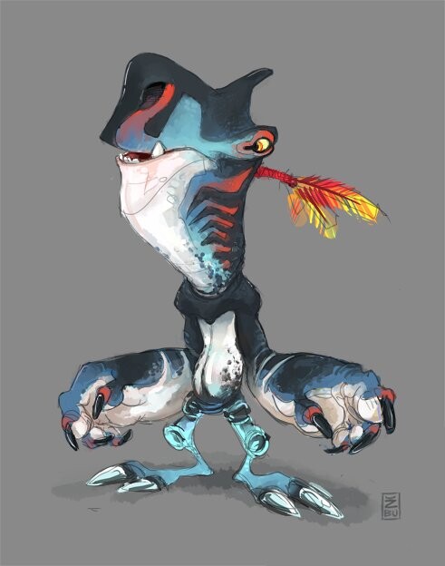 ArtStation - Alien fella