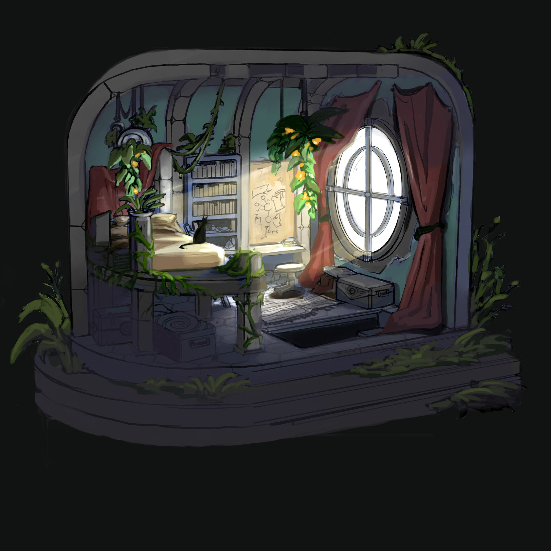 ArtStation - The Nest