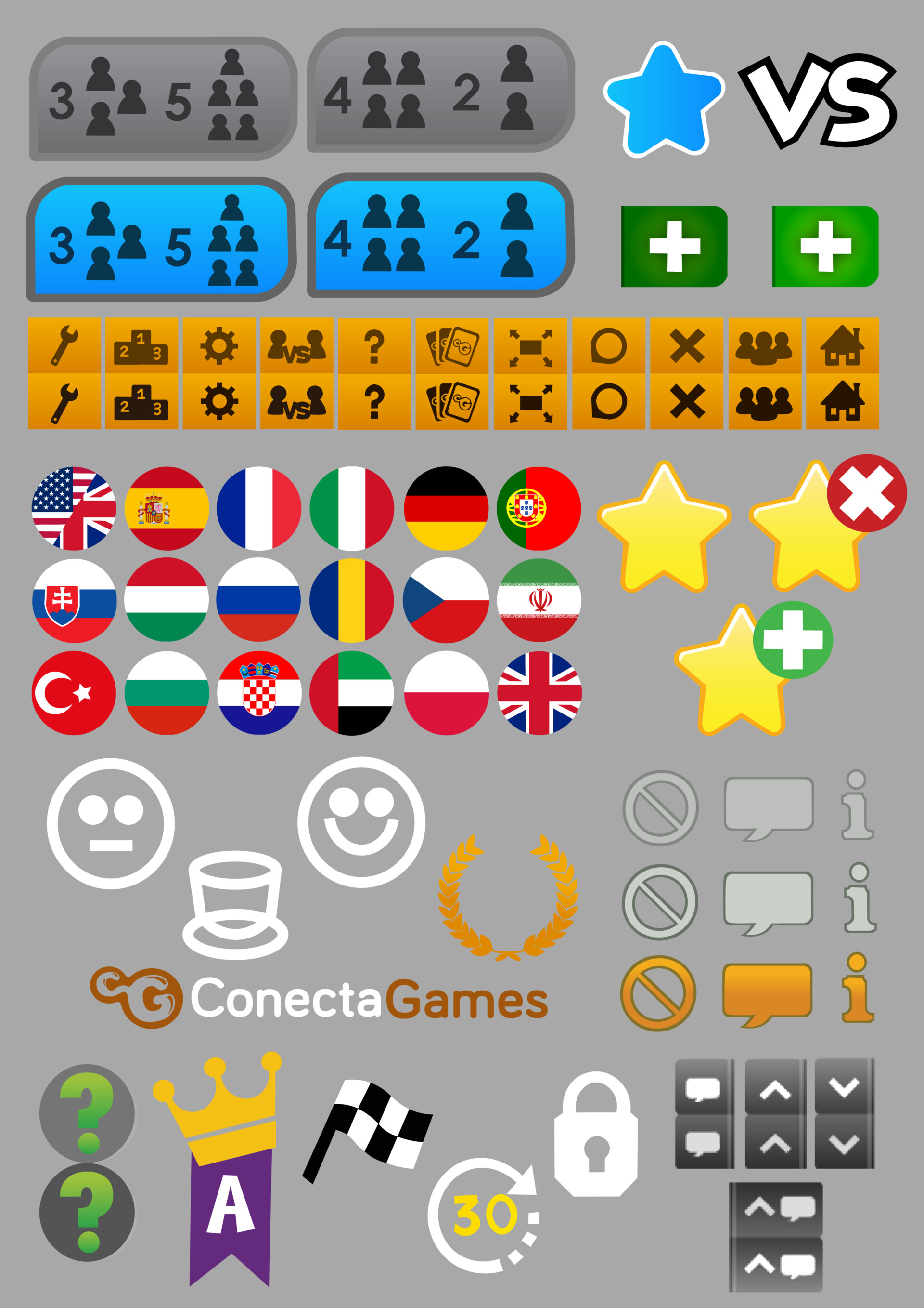 ArtStation - Conecta Games Icons