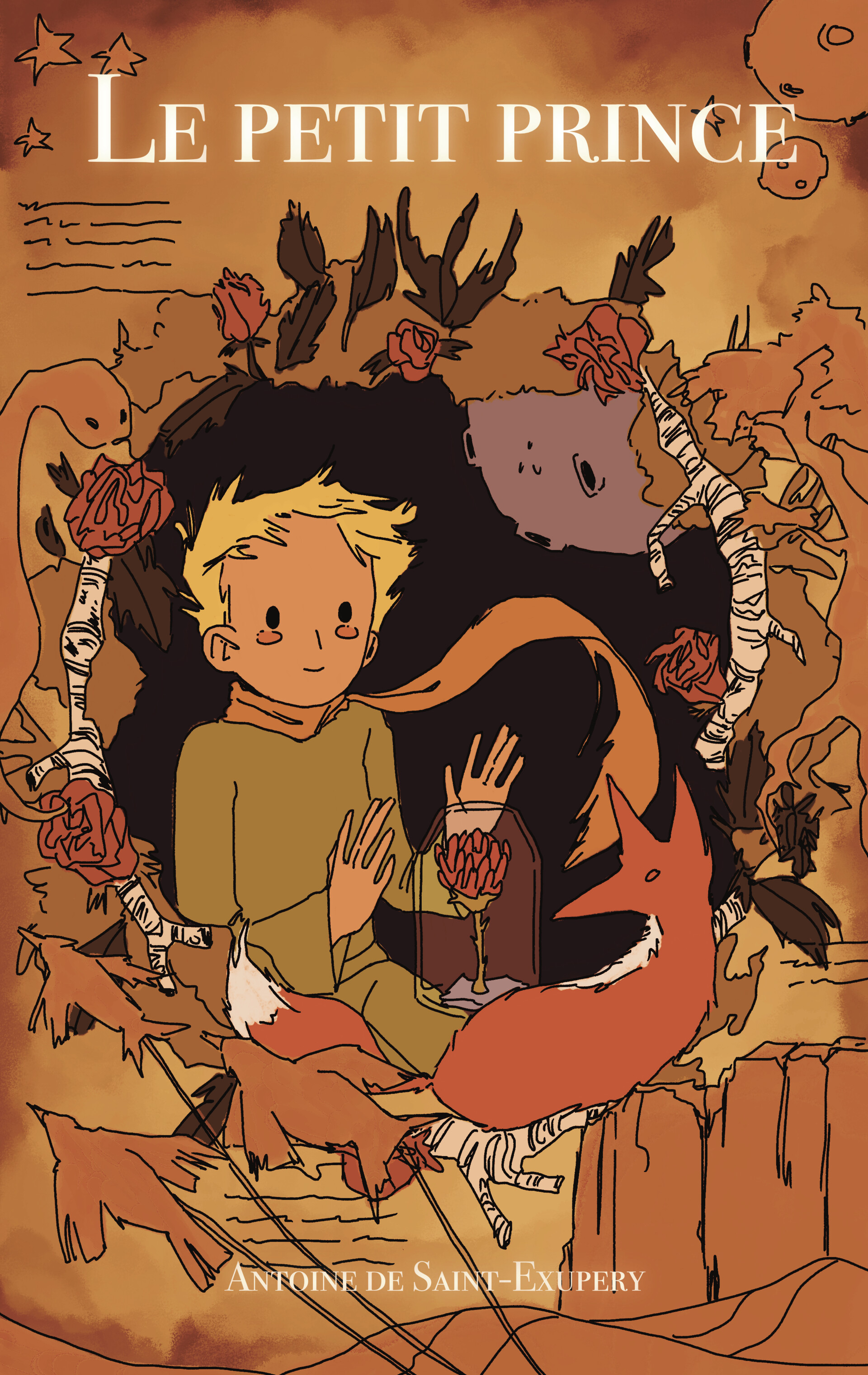 ArtStation - Le Petit Prince Book Cover Redesign