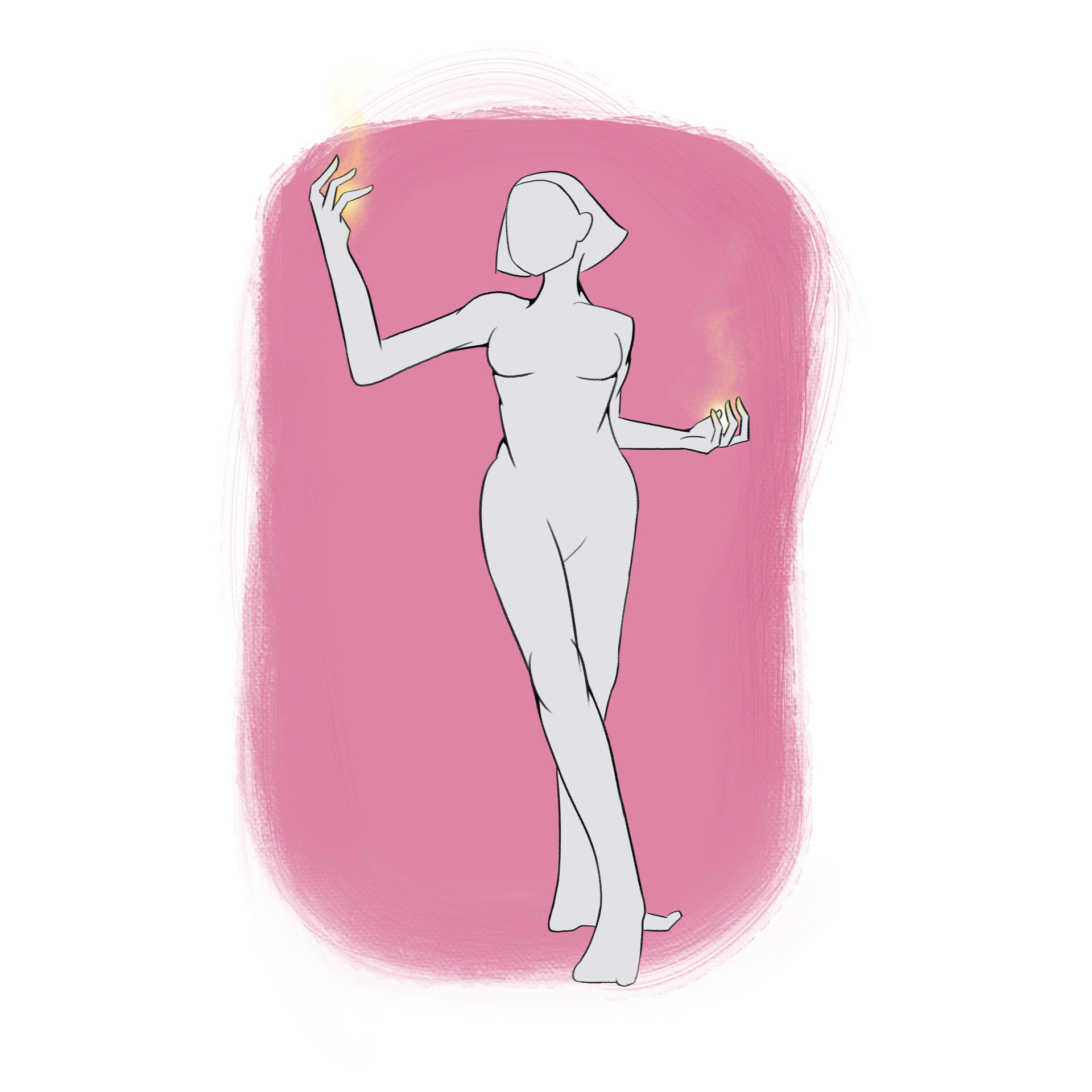 ArtStation - posture drawing