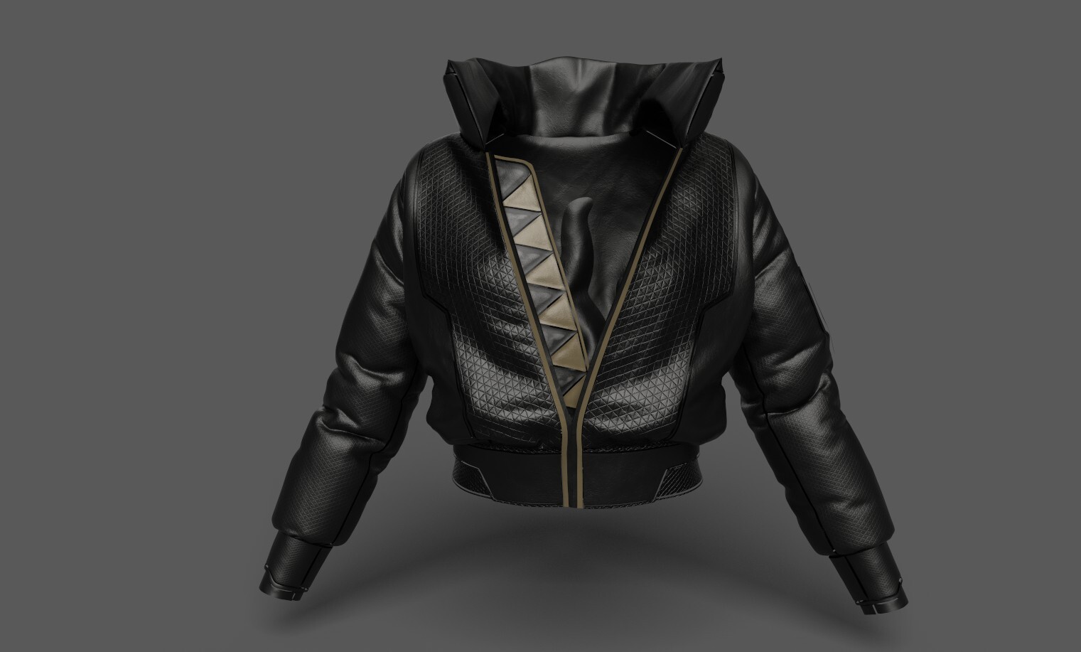 ArtStation - Cyberpunk Bomber Jacket
