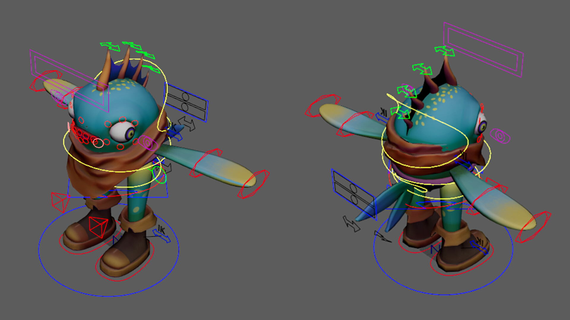 ArtStation - Feesh 3D Rigging & Animation