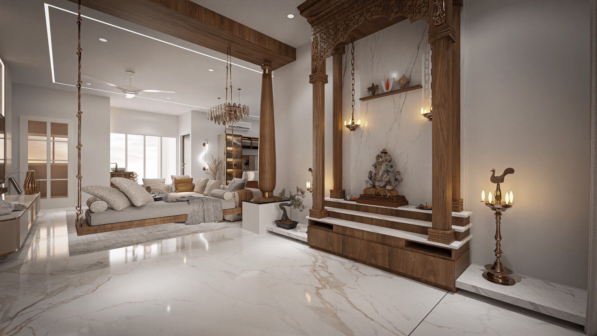 ArtStation - Pooja unit - Enhancing spirituality with Traditional ...