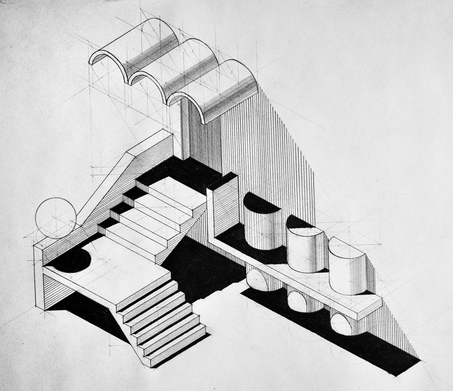ArtStation - Light and Shadow study