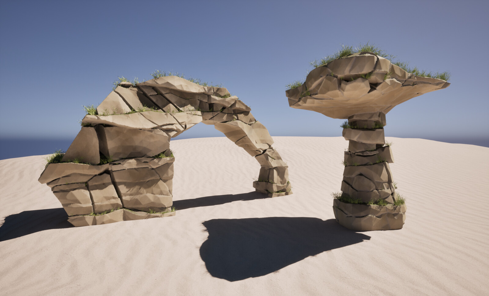 Akram Kasravi Fard - Procedural Cliff Tool : Houdini + Unreal Engine 5