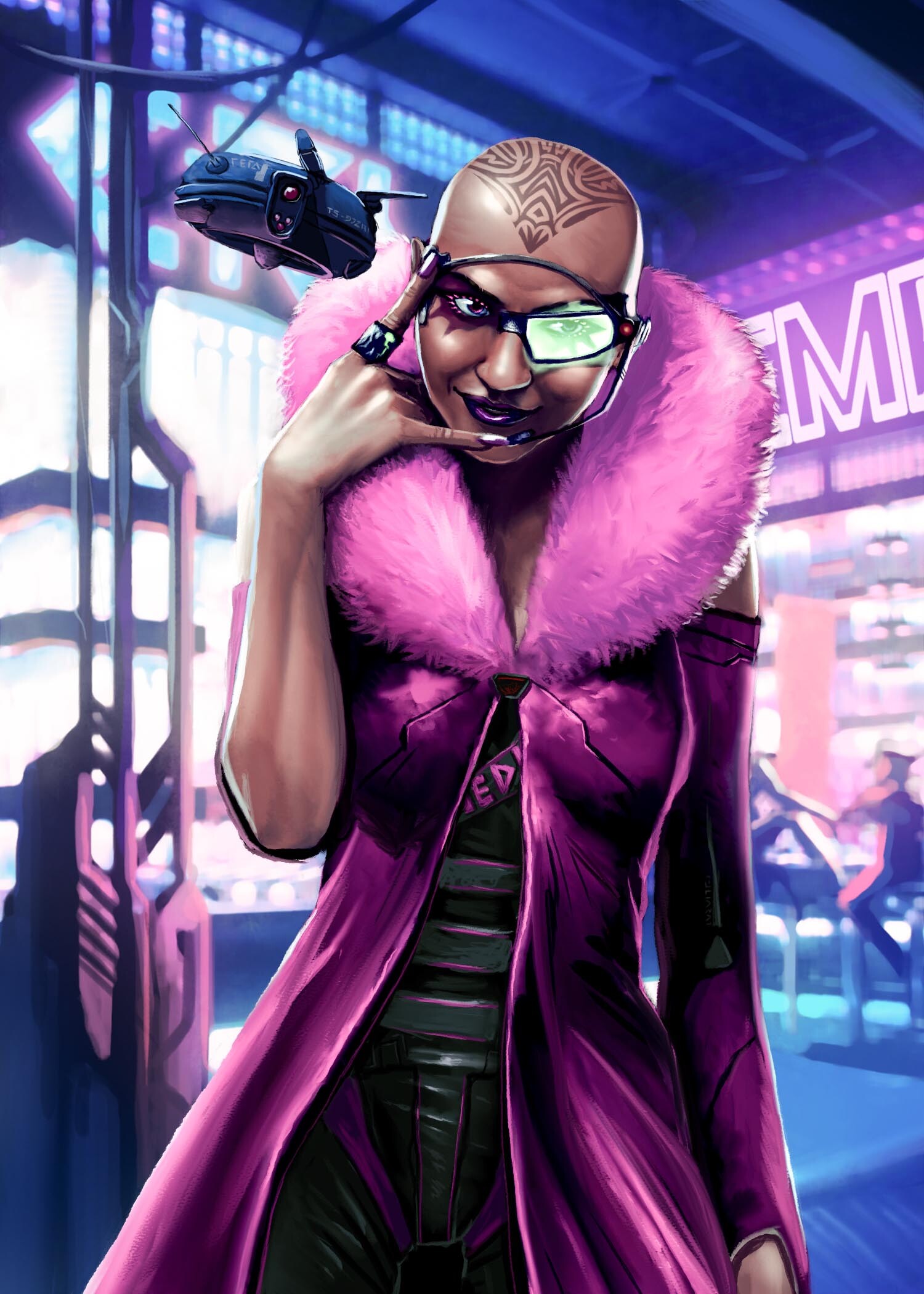 Andreas AAS Schroth - Axon Protocol by Baroque Games Character Art