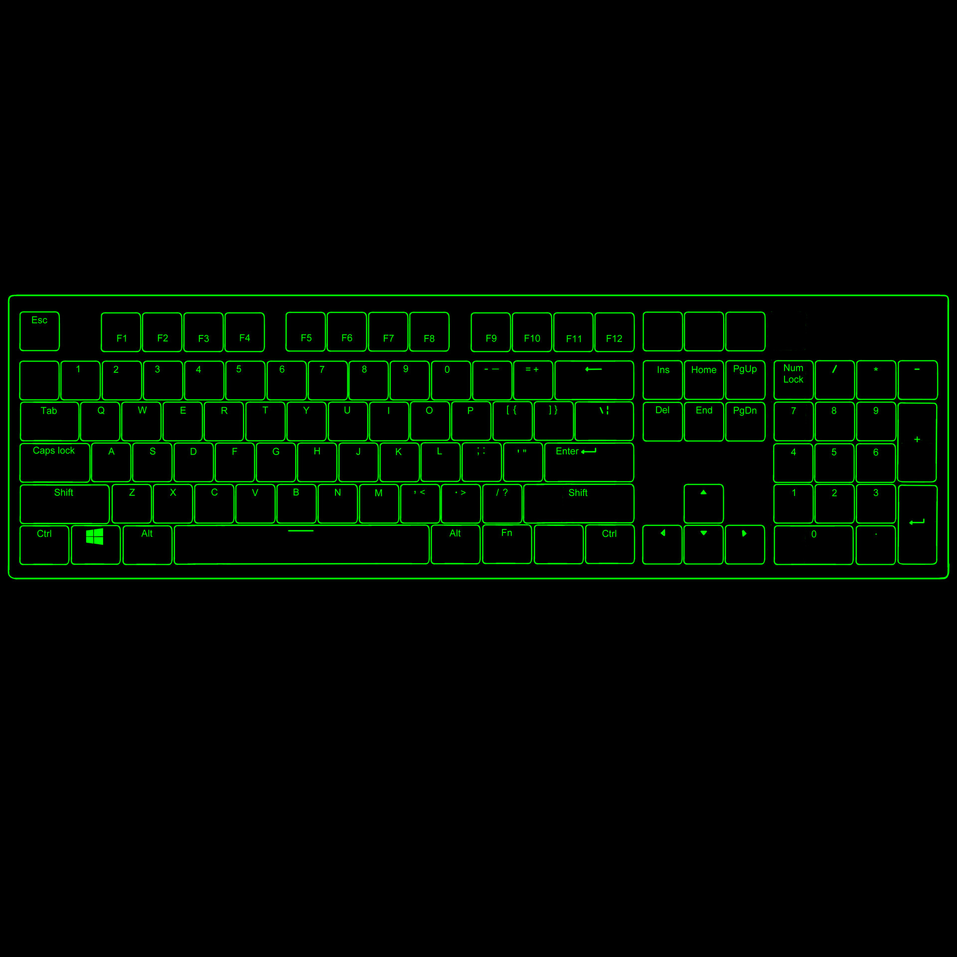 ArtStation - Keyboard and Mouse layout UI