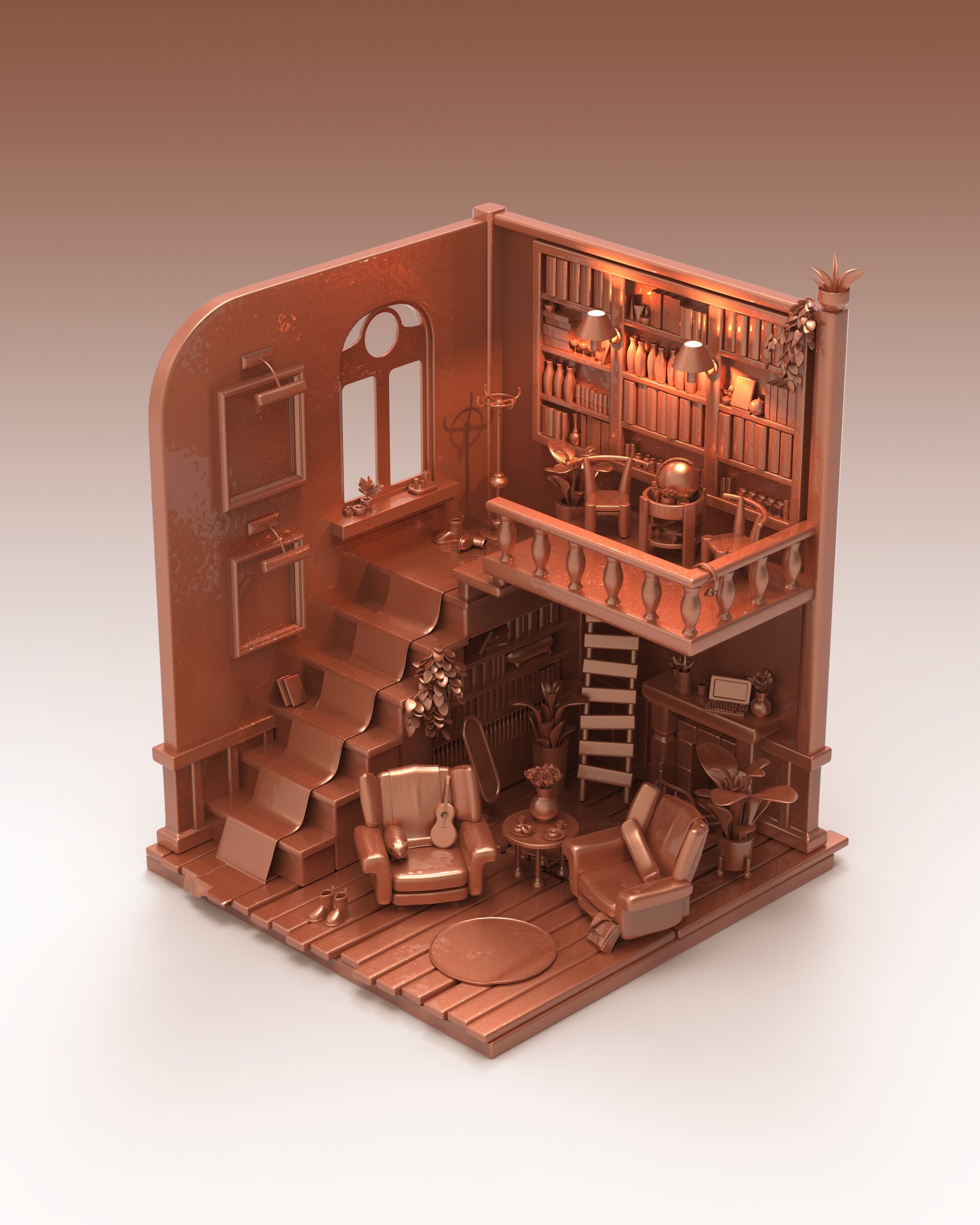 ArtStation - 3D Room