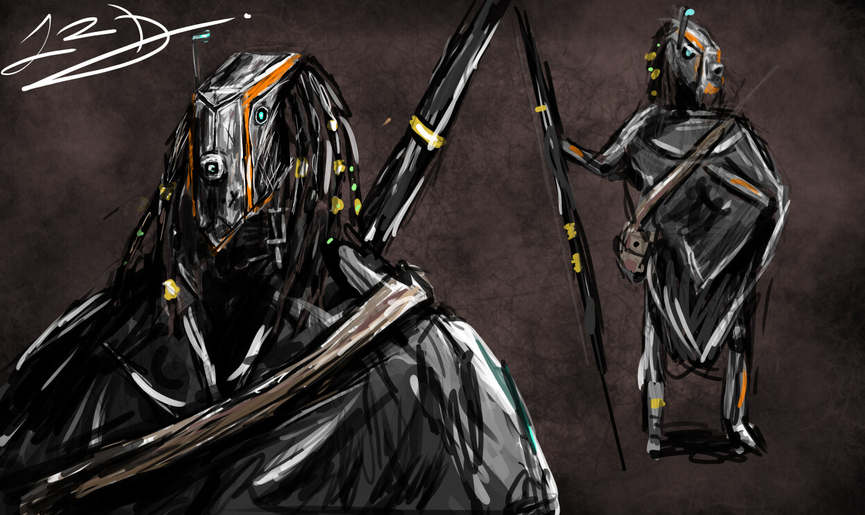 ArtStation - Robot Scavenger Concept Art