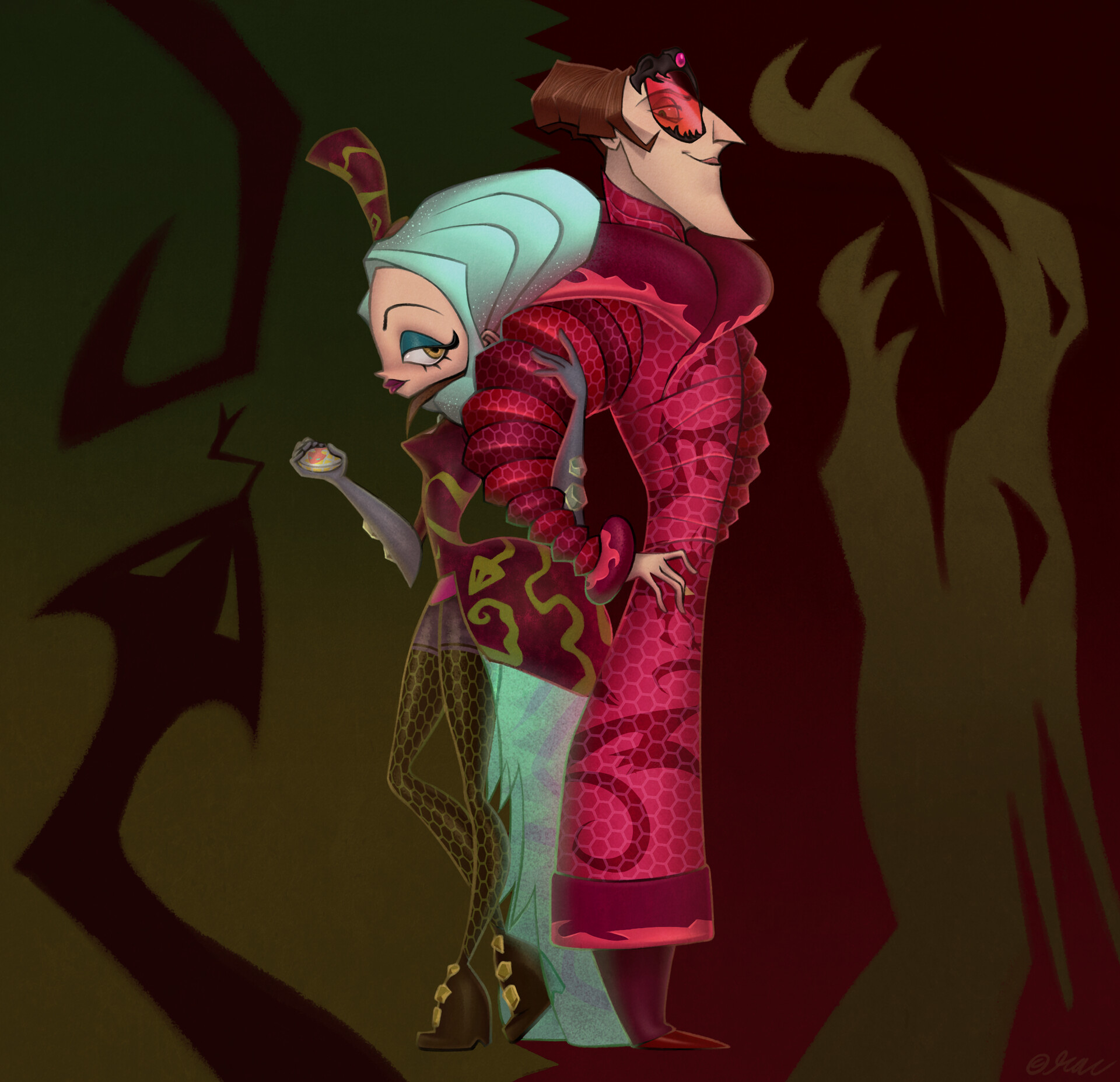 ArtStation - Igor - the Snake and the Serpent