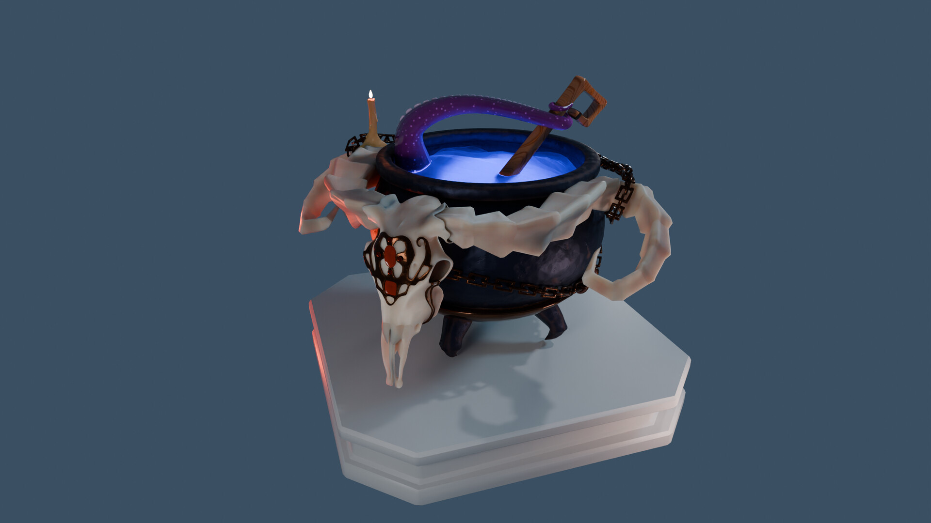 ArtStation - Witch cauldron!