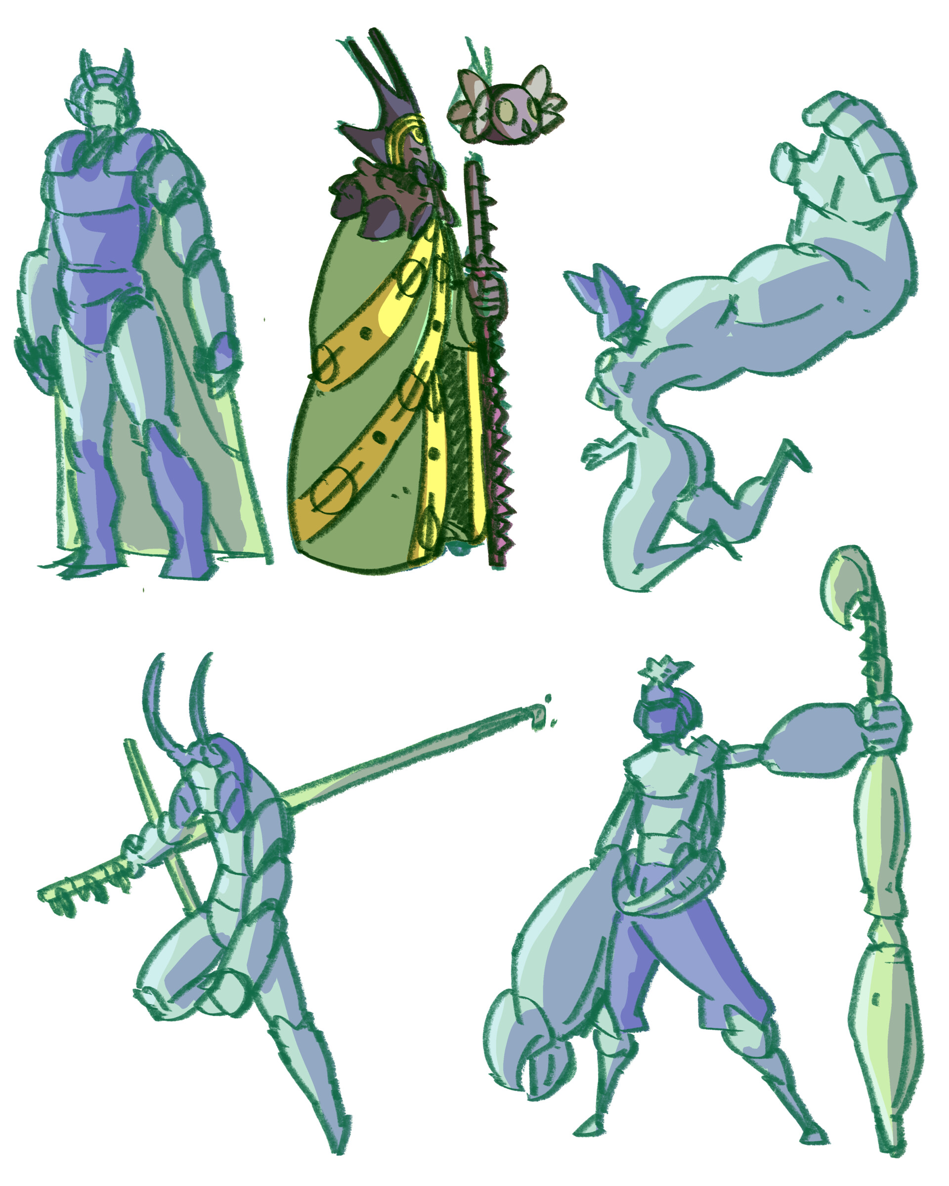 ArtStation - Insect Race Concept art