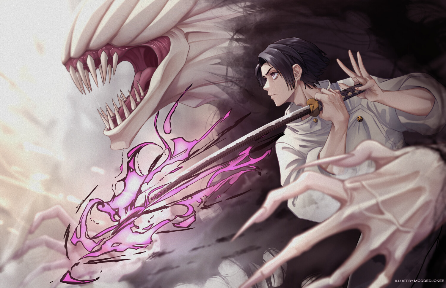 ArtStation - Yuta Okkotsu - The Cursed Child