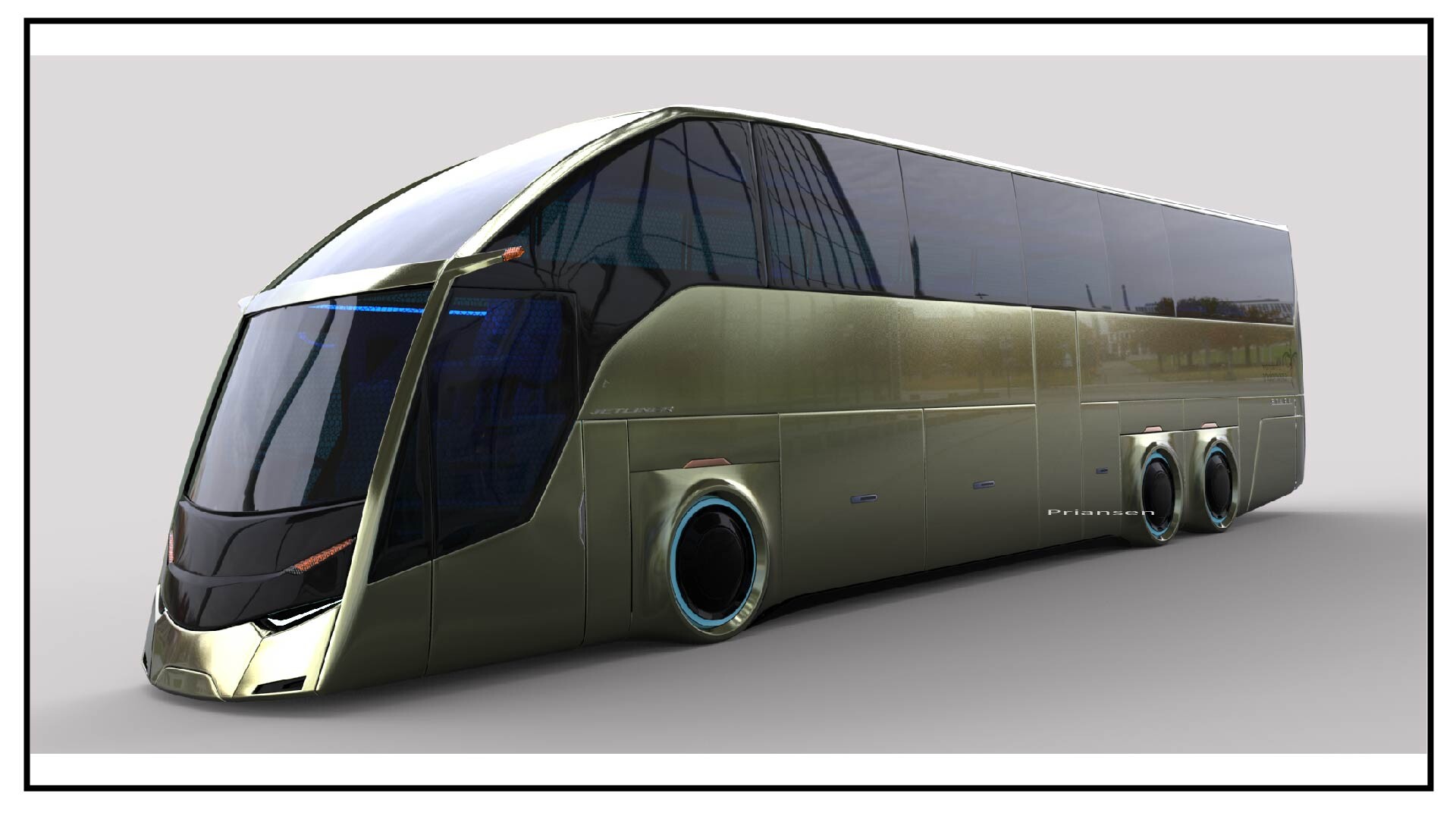 ArtStation - bus design
