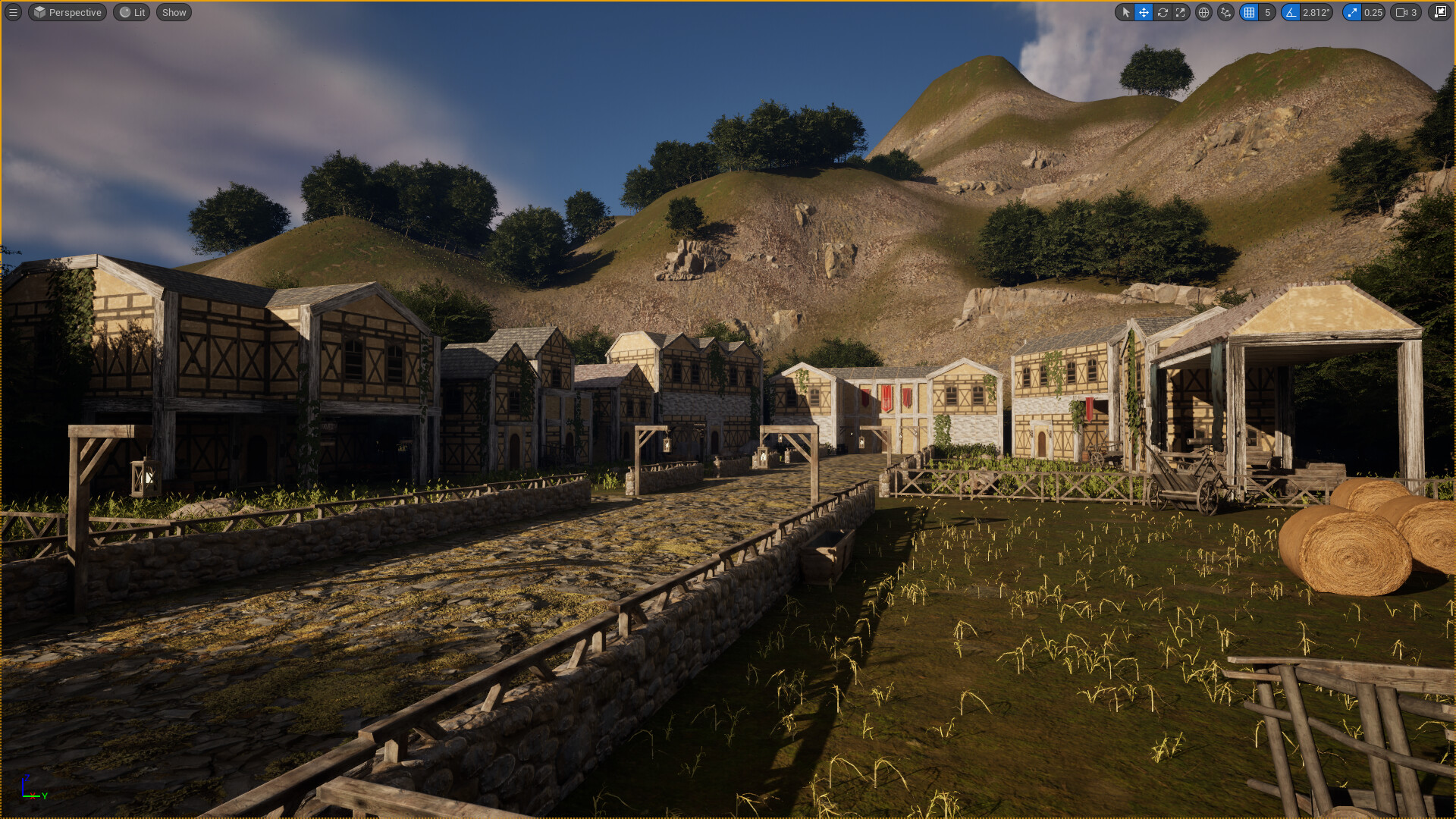 ArtStation - Fantasy Village