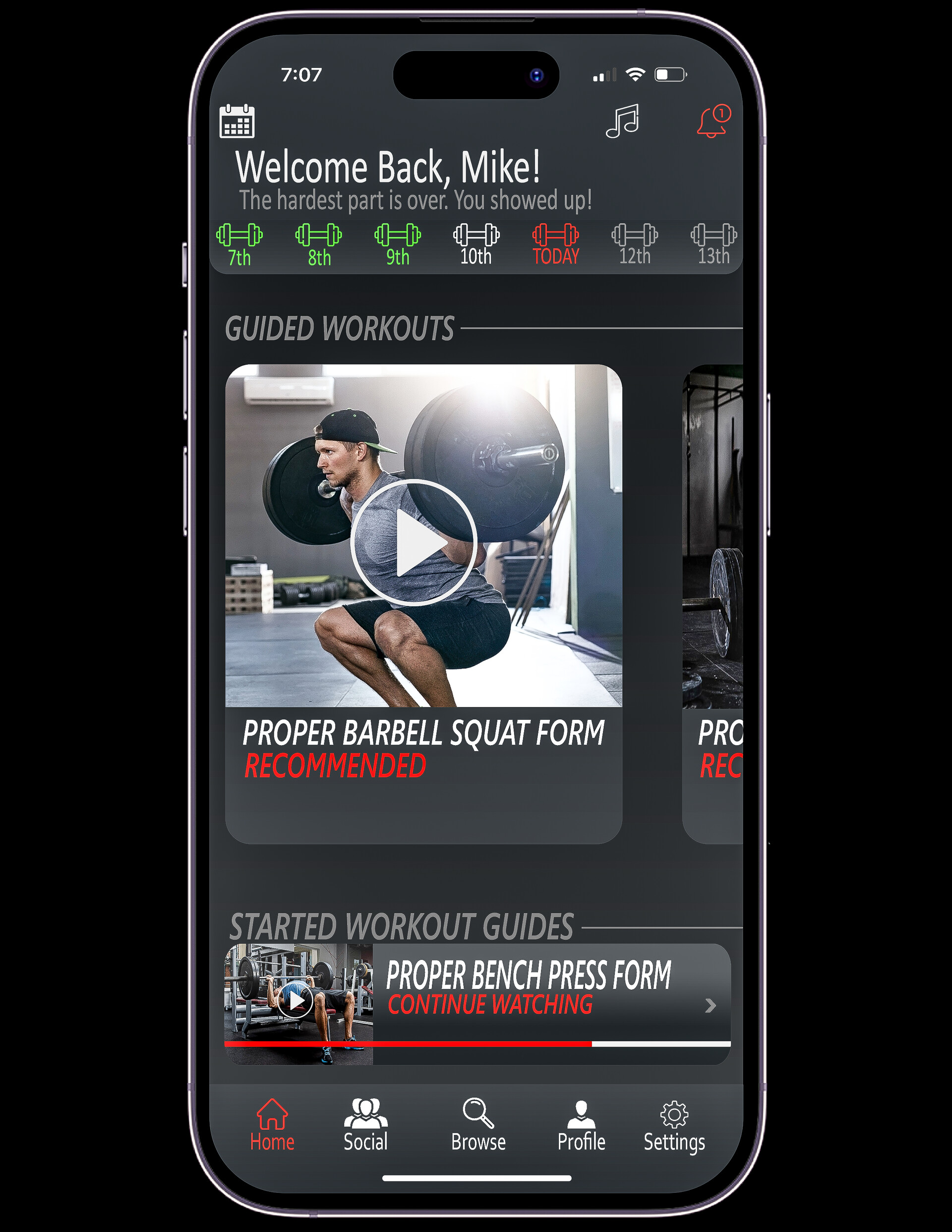 ArtStation - Workout App UI