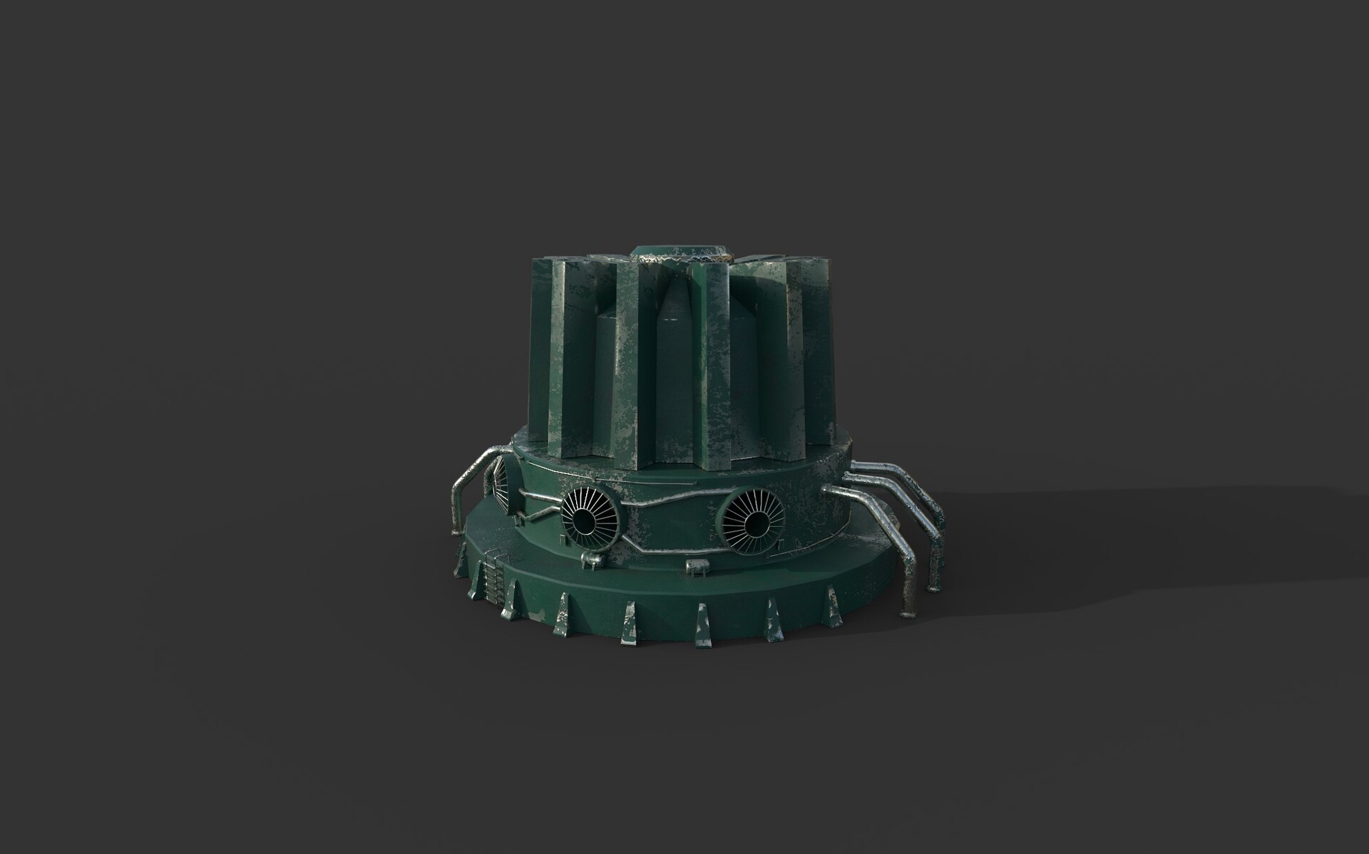 ArtStation - Soviet Beta-M Generator for N.O.D.E. video game