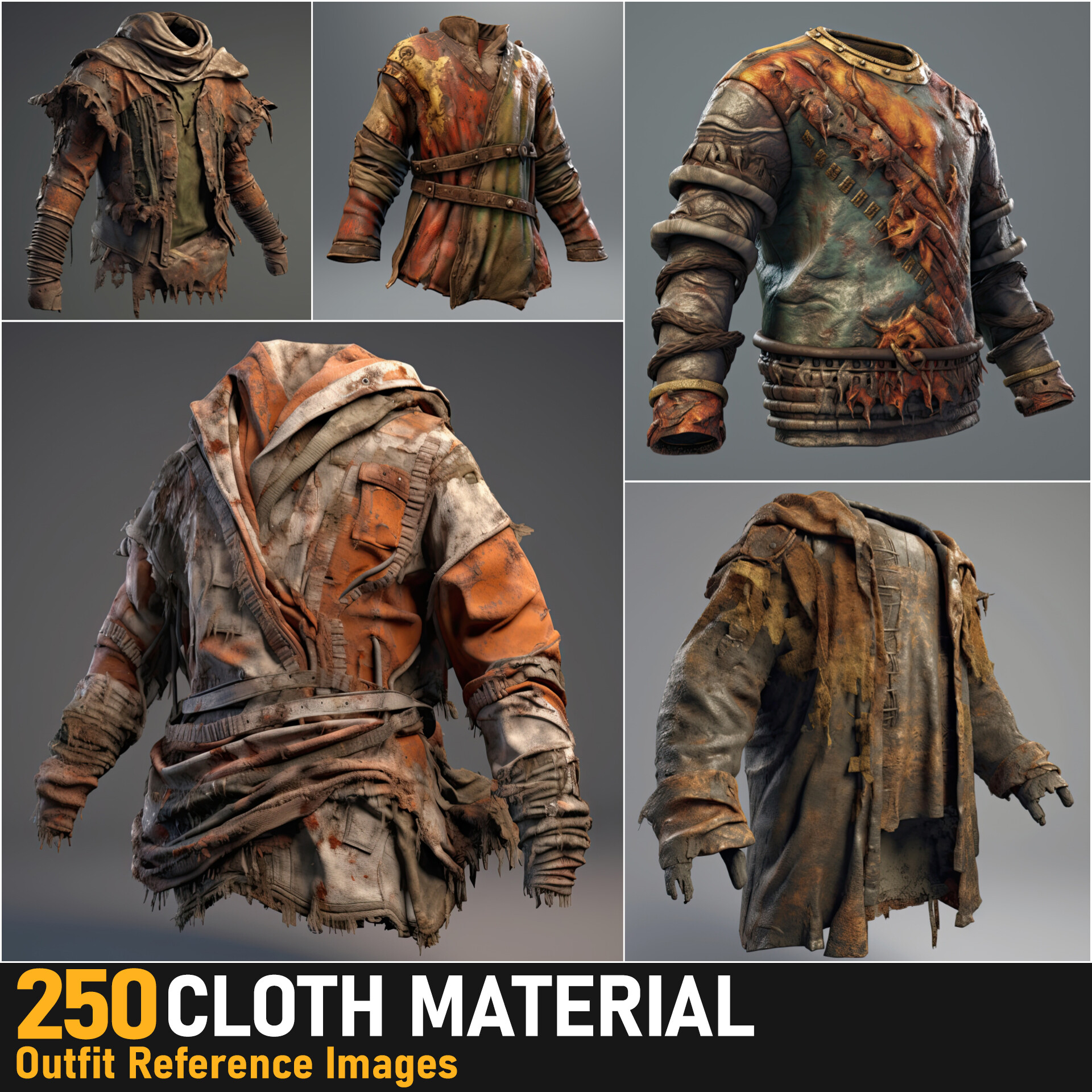 ArtStation - Cloth Material VOL.01|4K Reference Images
