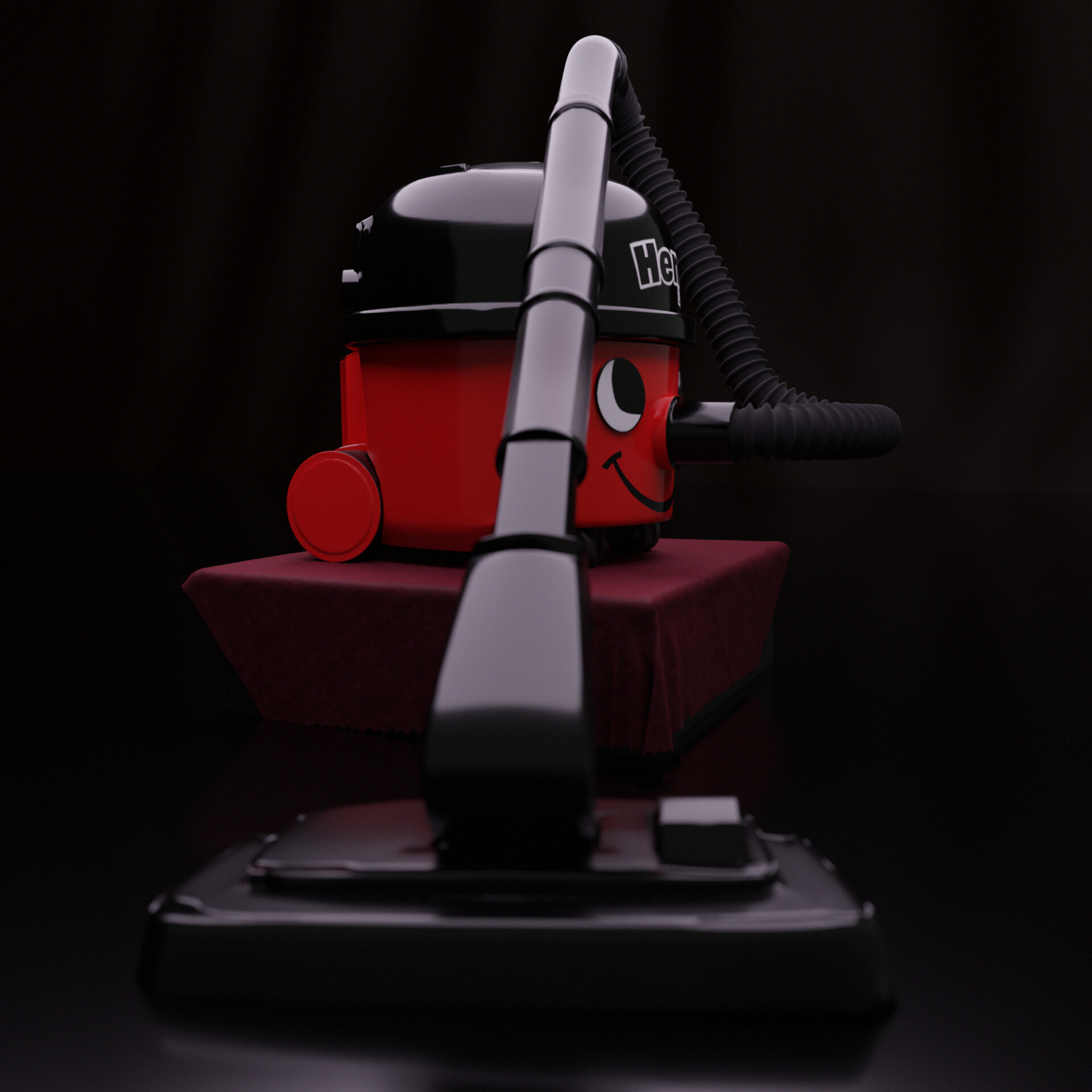 ArtStation - Vacuum cleaner - Henry200