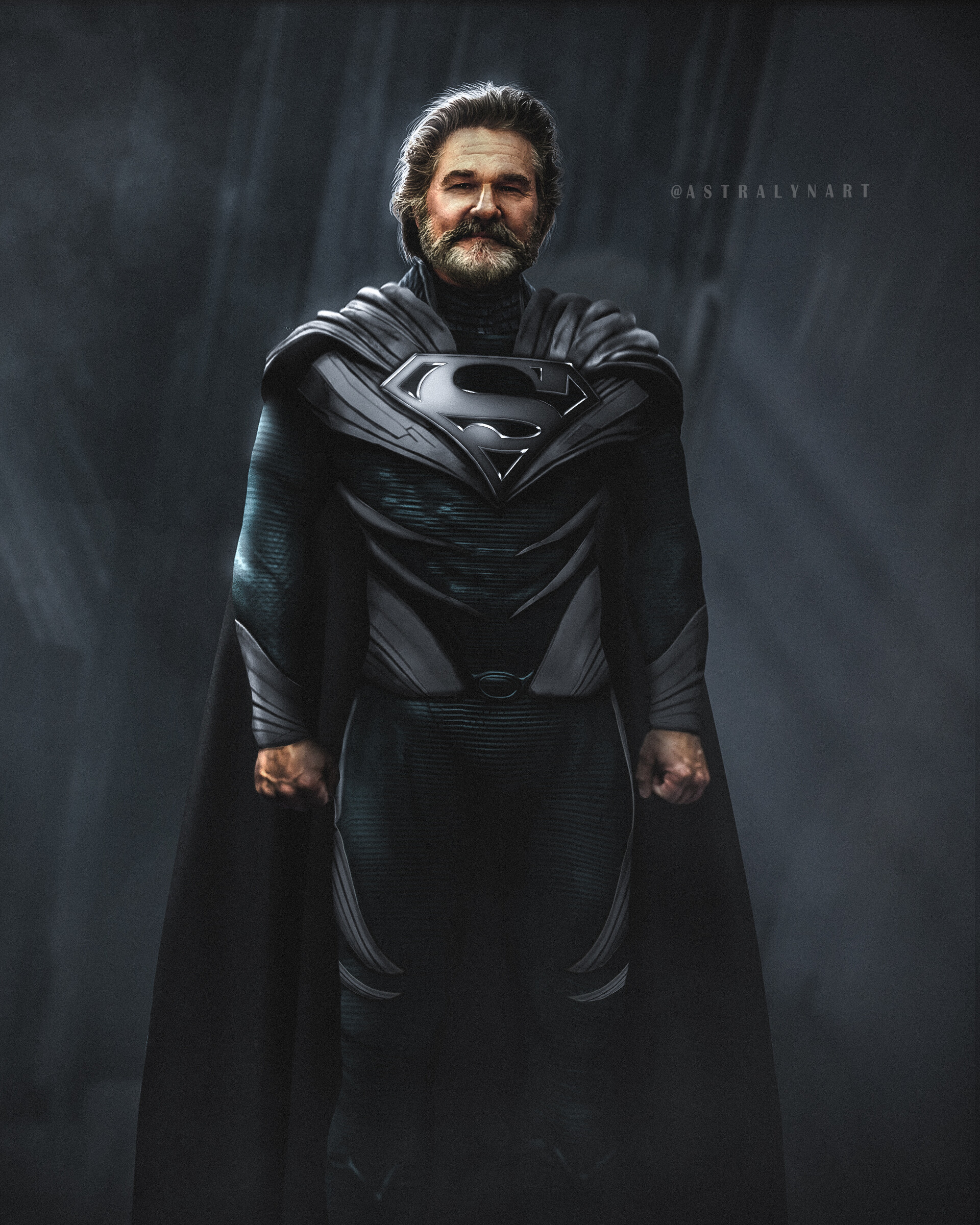 ArtStation - Kurt Russell as Jor-El