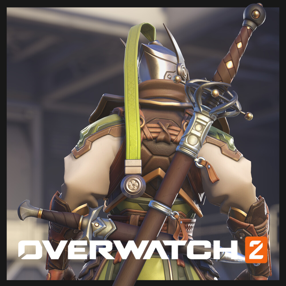 ArtStation - Royal Guard Genji Skin weapon