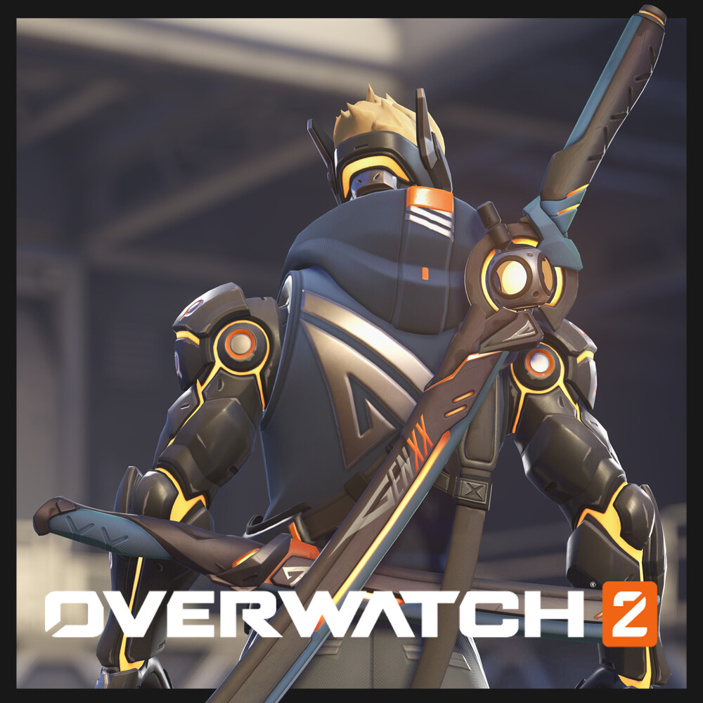 ArtStation - Genji Genos weapon