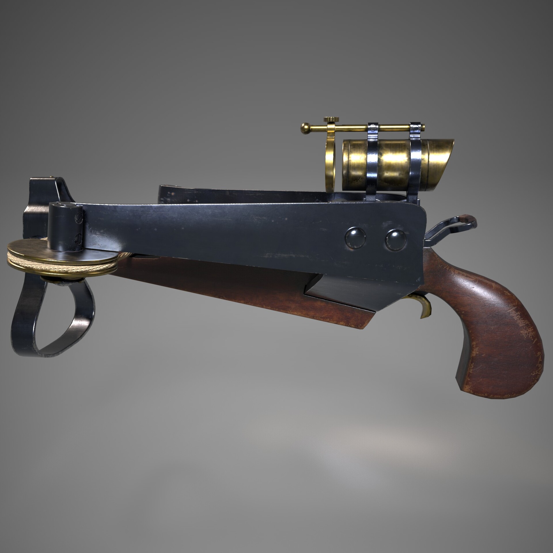 Alexander Kornev - one-handed crossbow