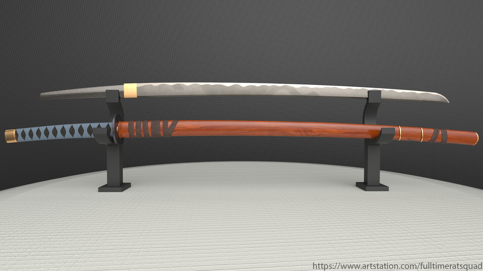 ArtStation - Sword Modeling and Texture Practice