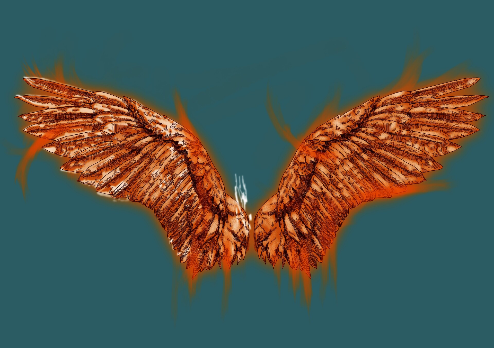 ArtStation - fire wing