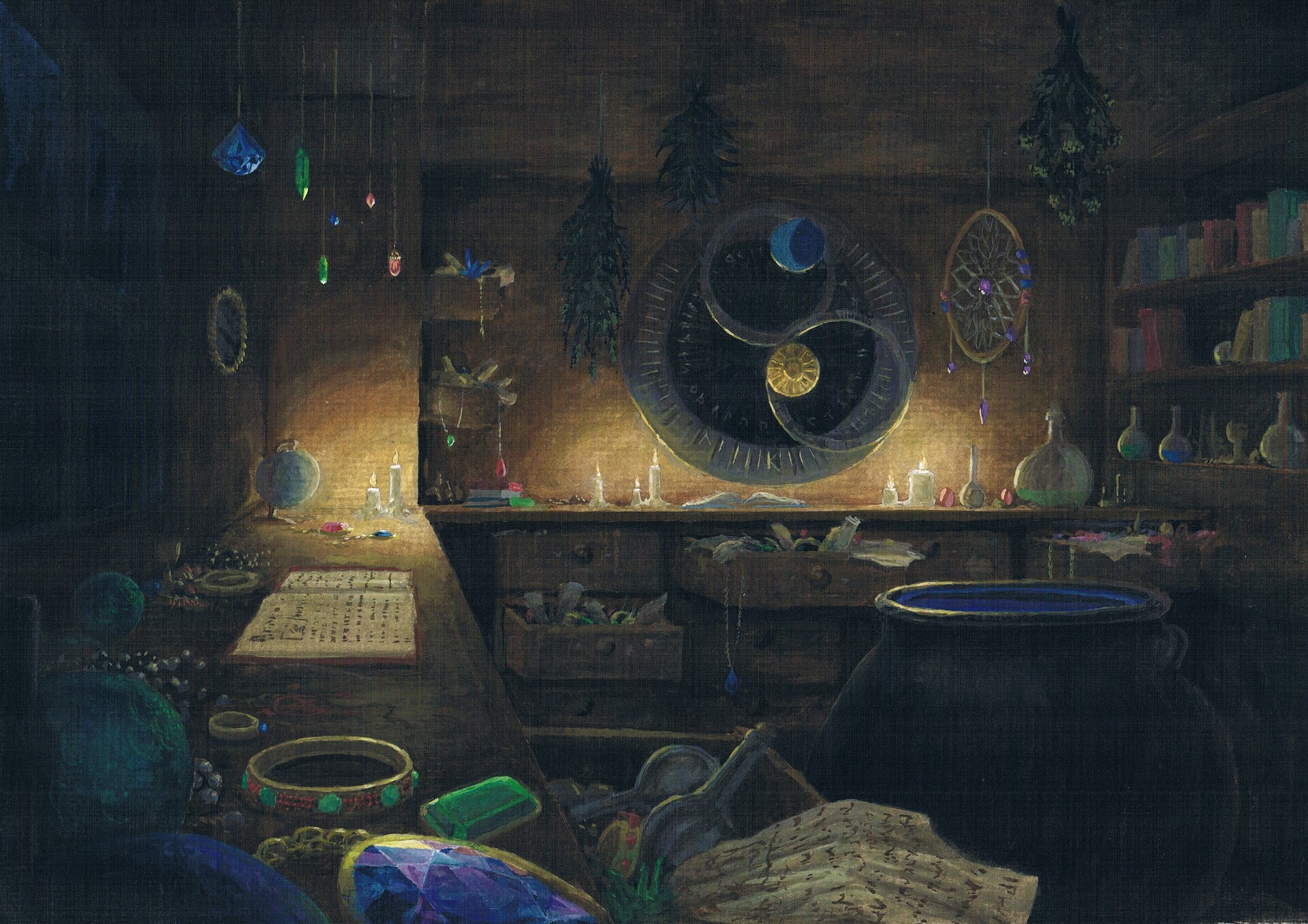 ArtStation - witches kitchen