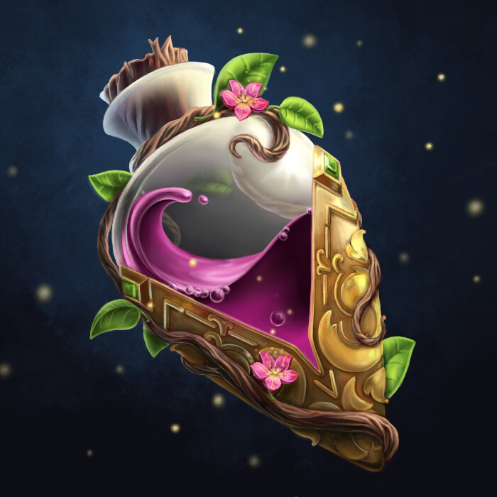ArtStation - Props magic bottle