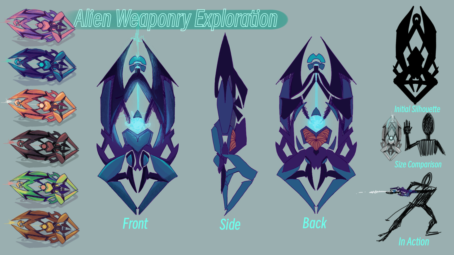 ArtStation - Alien Weaponry Exploration