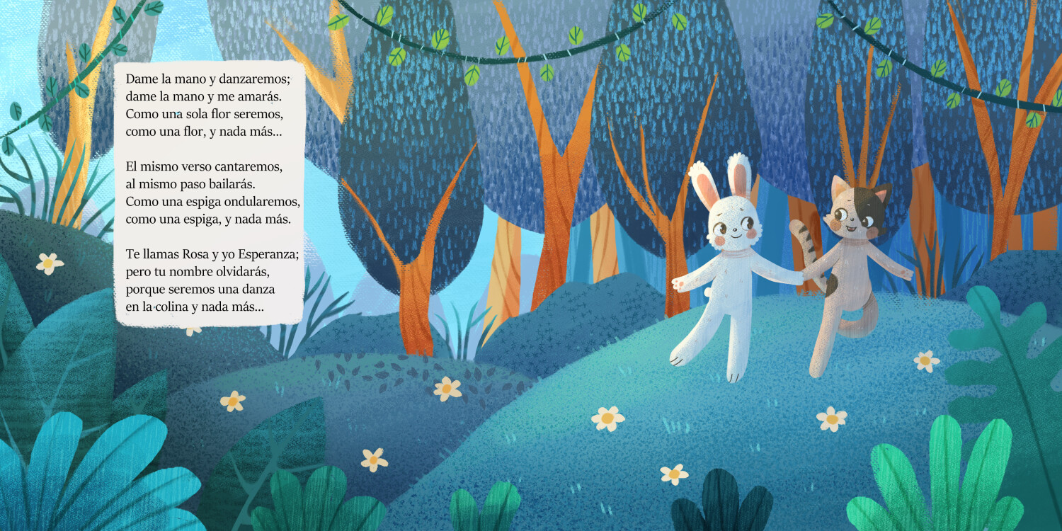 ArtStation - Gabriela Mistral Poems Book Project