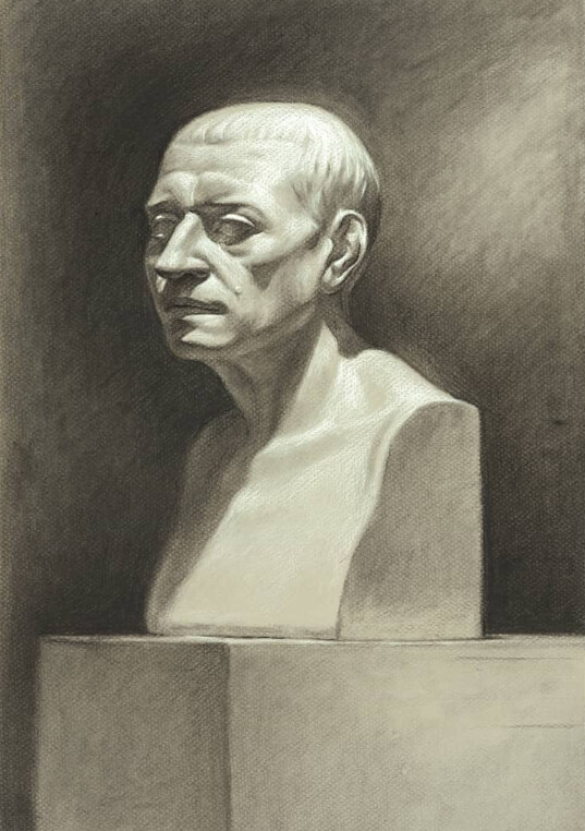 ArtStation - Cicero Bust, from life