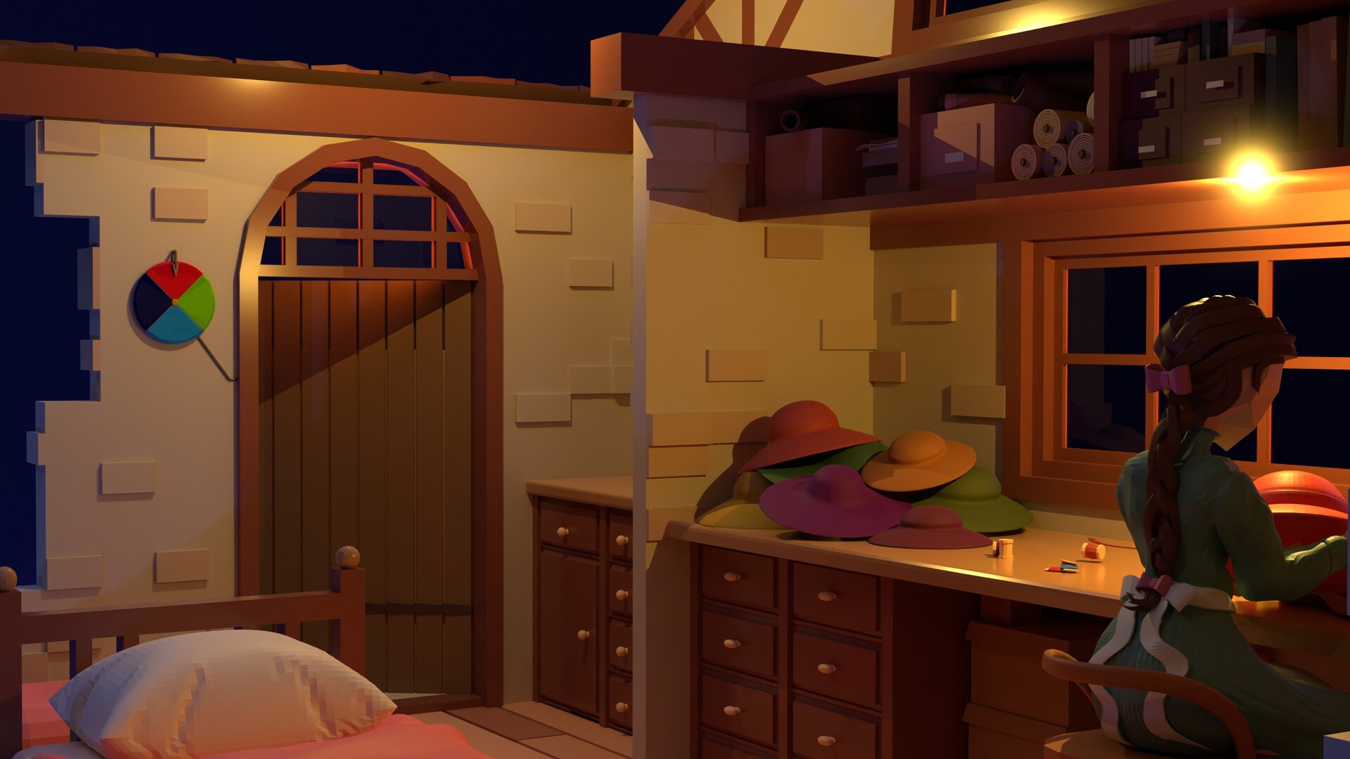 Kate Sparrow - Howl and Sophie, my graduation work