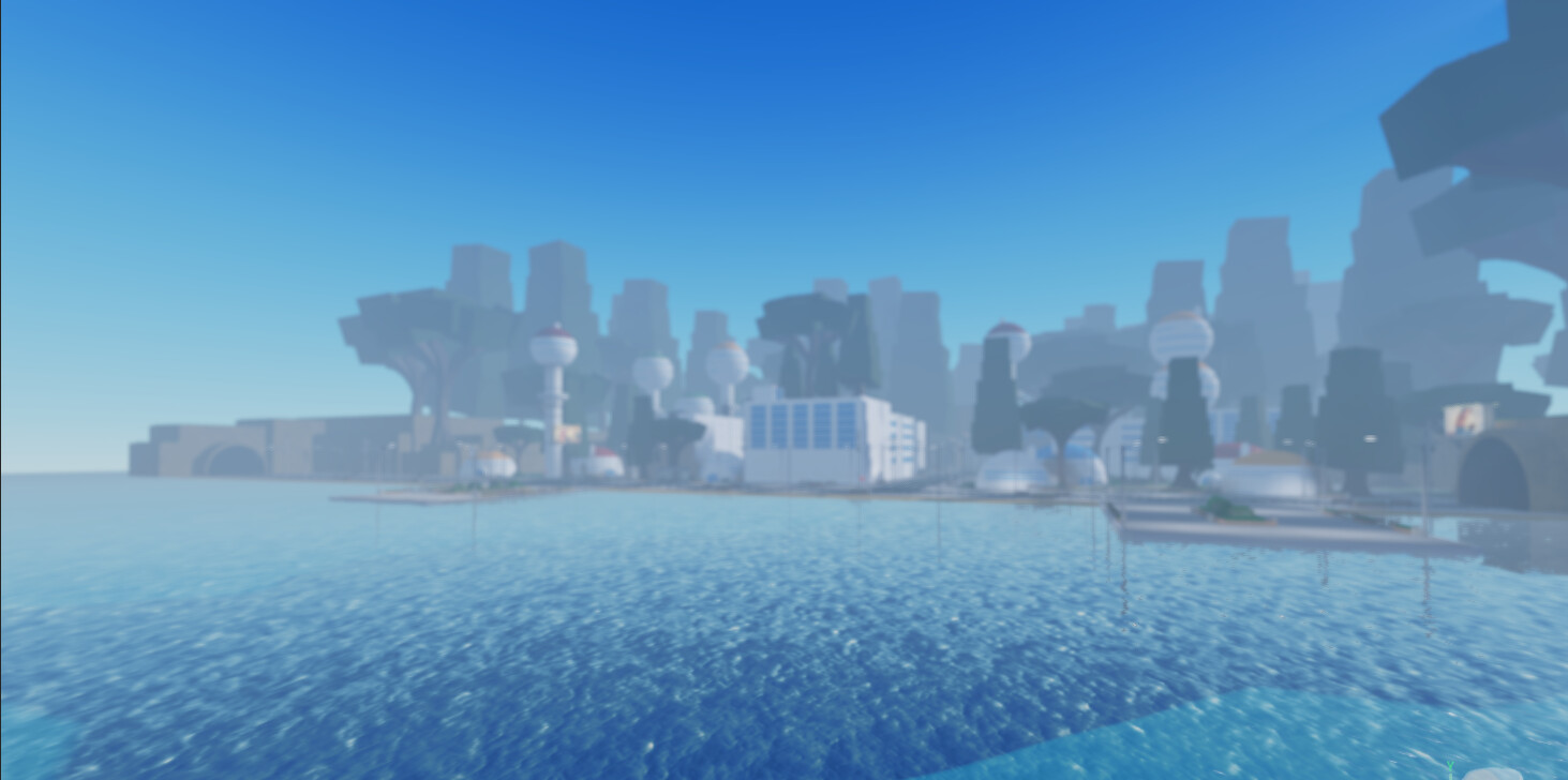 ArtStation - Dragon Ball East City and West City My style