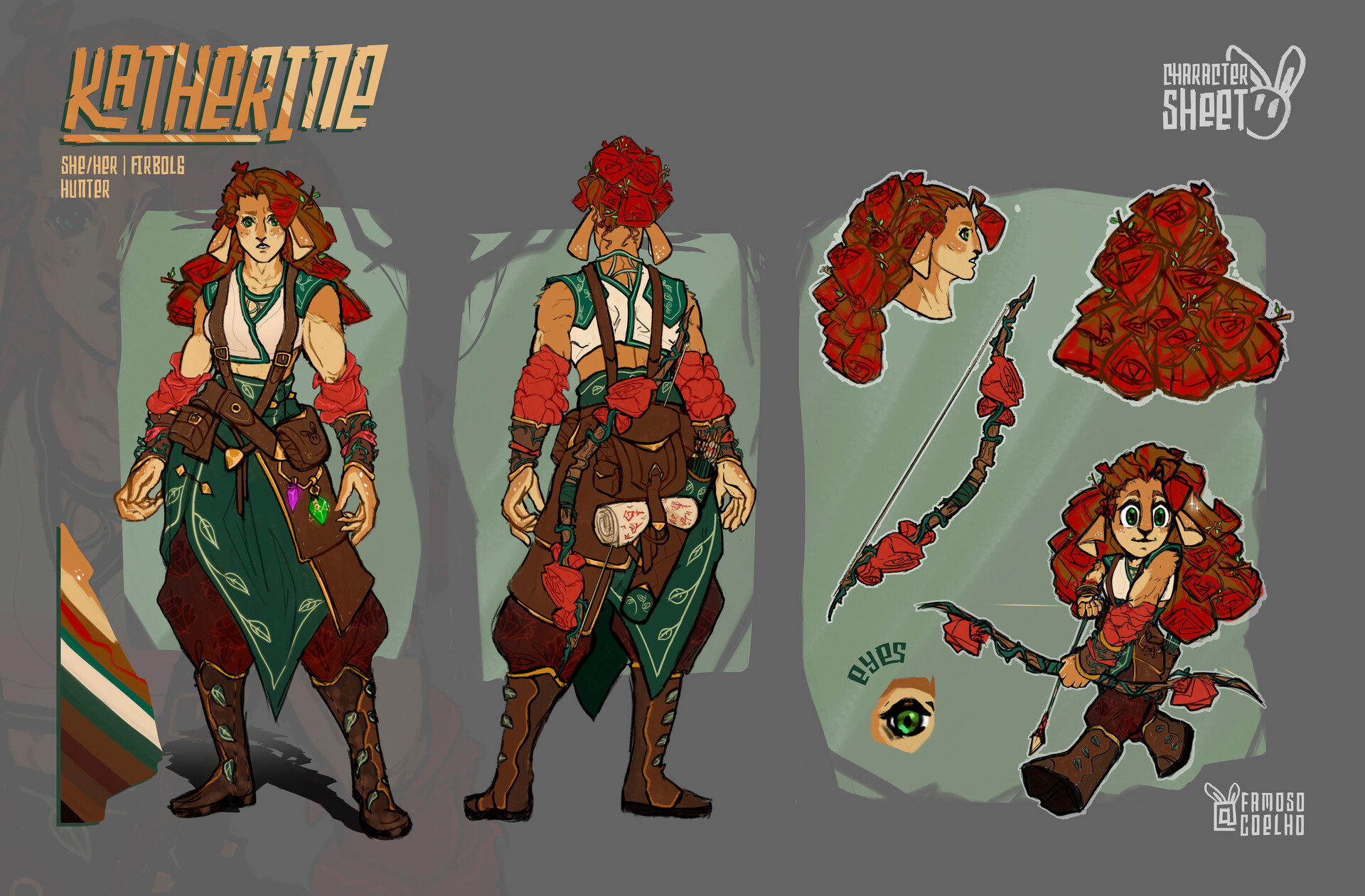 Cuei - OC - Katherine Character Sheet