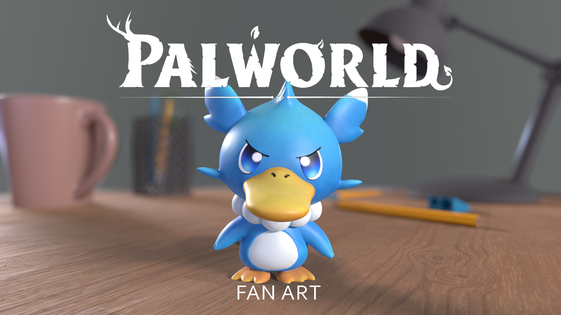 ArtStation - Palworld #6 Fuack Pal Fanart