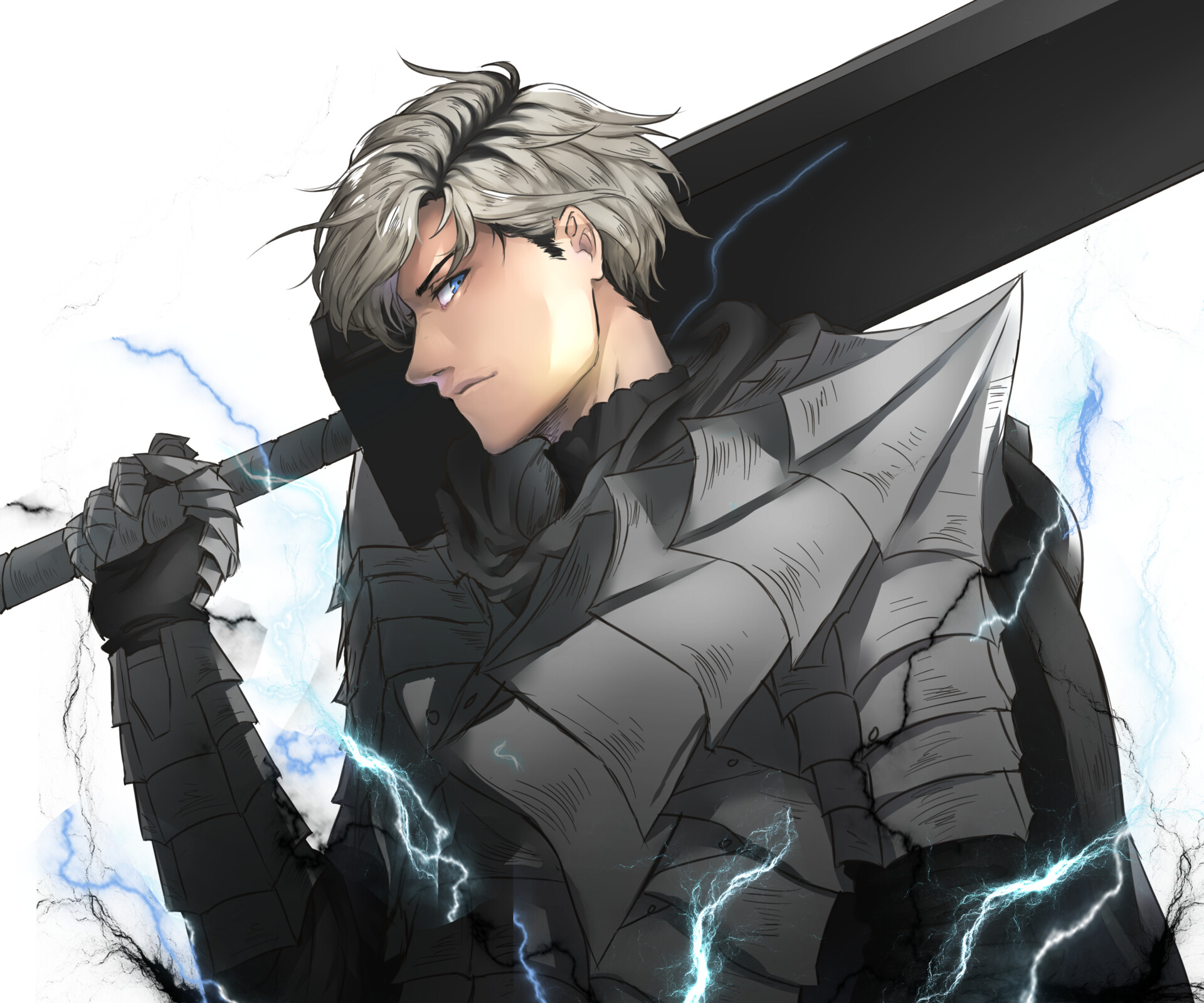 ArtStation - Anime Style Warrior Commission // Open Commission