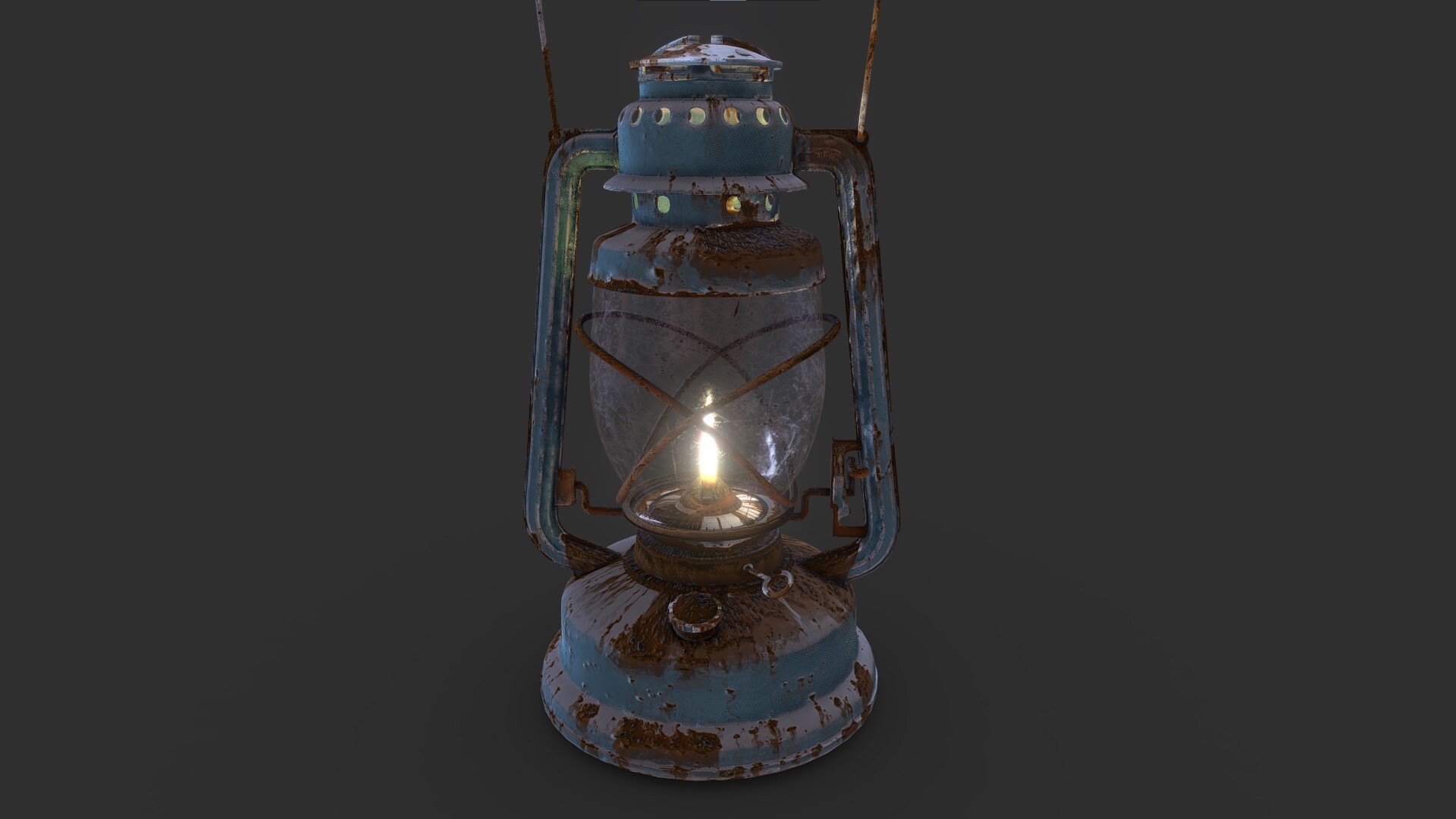 ArtStation - Oil Lamp