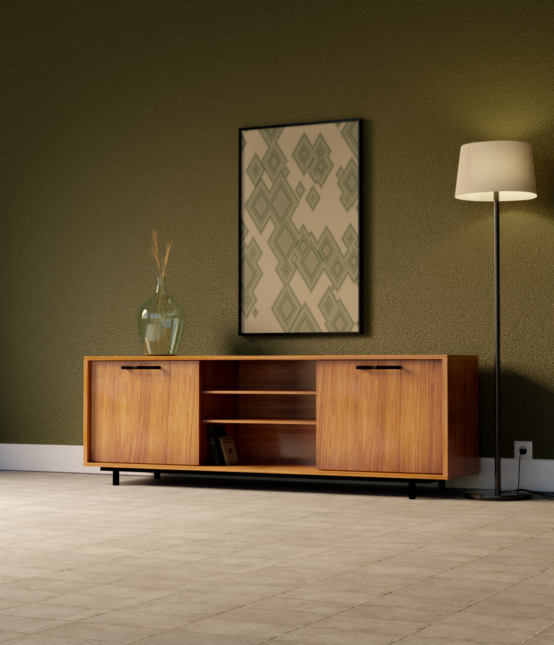 ArtStation - Simple cabinet viz