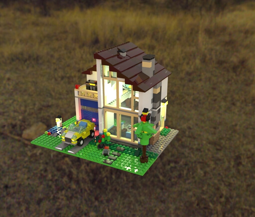 ArtStation - Lego house