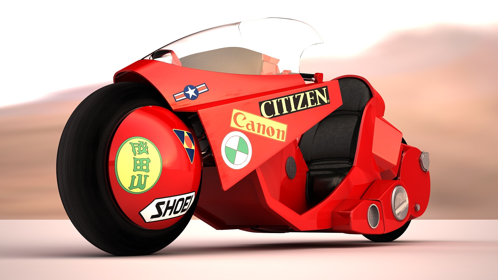 ArtStation - Akira´s Bike