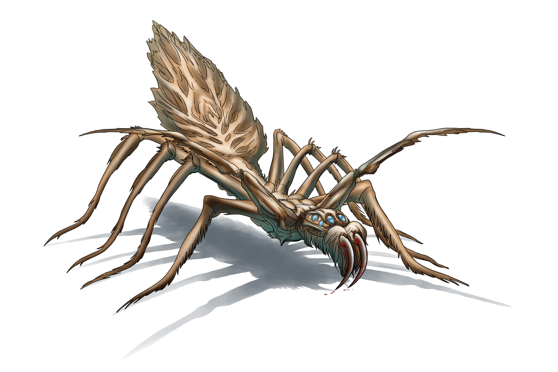 ArtStation - Snow spider from the game Neverwinter Nights.