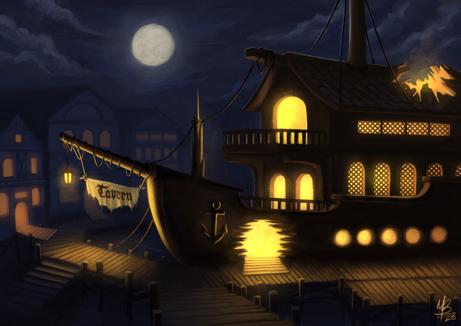 ArtStation - TavernShip - Horrors Of The Deep