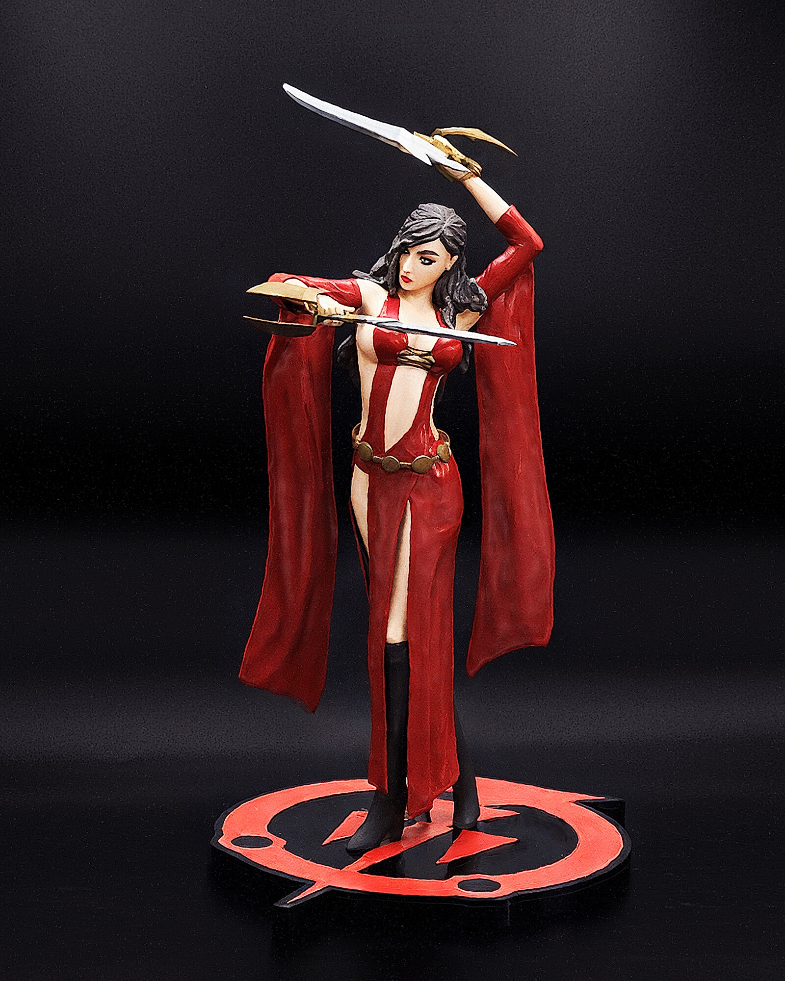ArtStation - Custom statue Kaileena (Prince Of Persia Warrior Within).