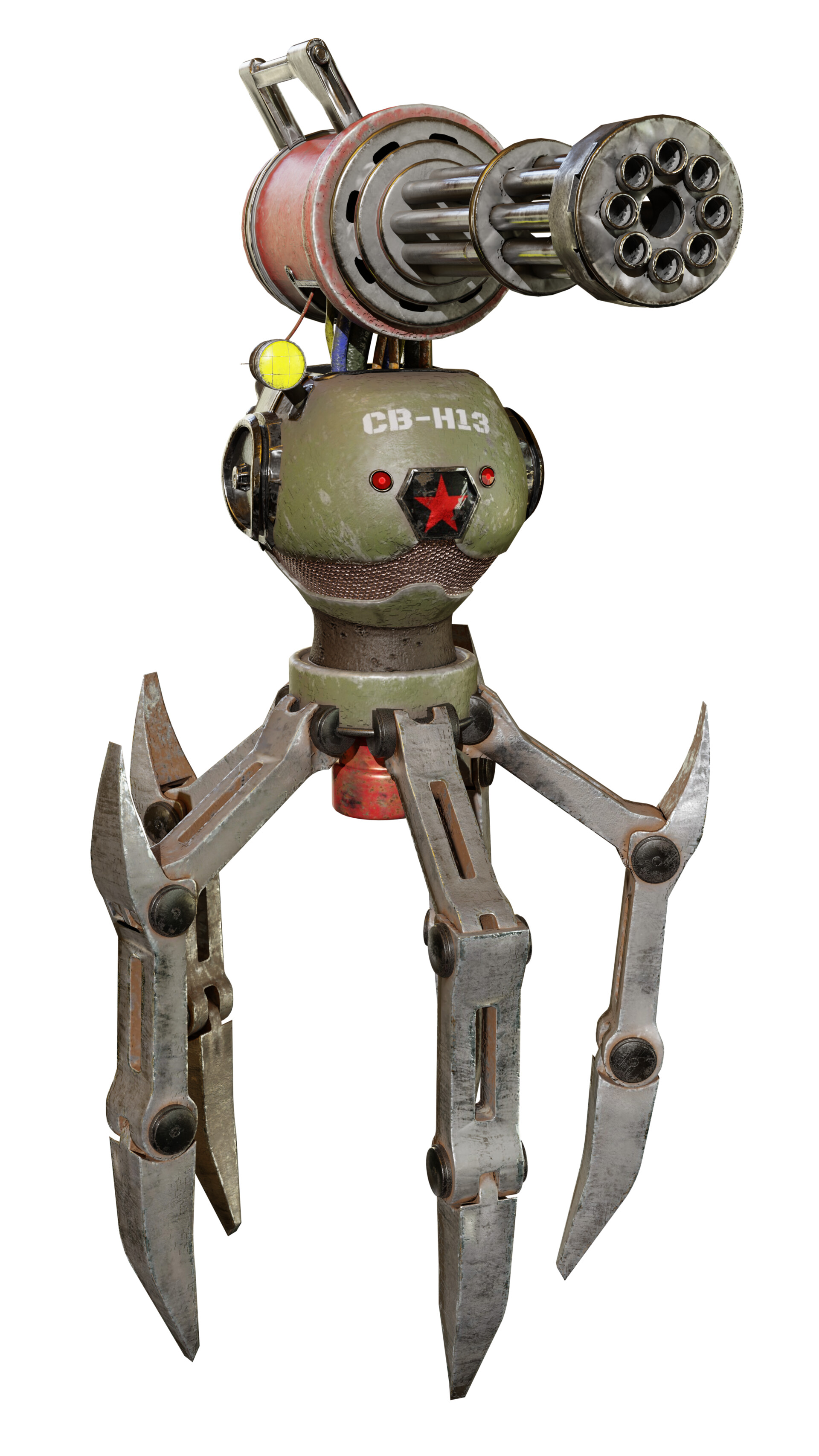 ArtStation - Combat robot CB-H13