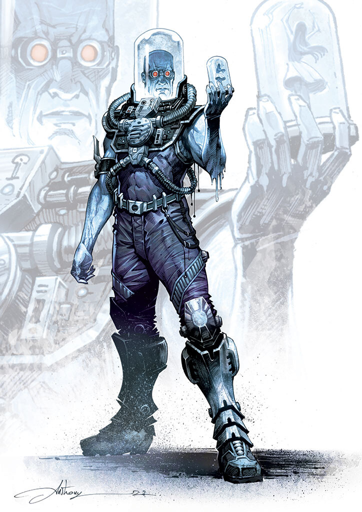 ArtStation - Freeze - Batman GCC, Monolith